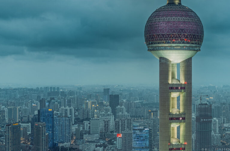 Pudong View, Shanghai - Will Pearson - Panoramic Photographer London